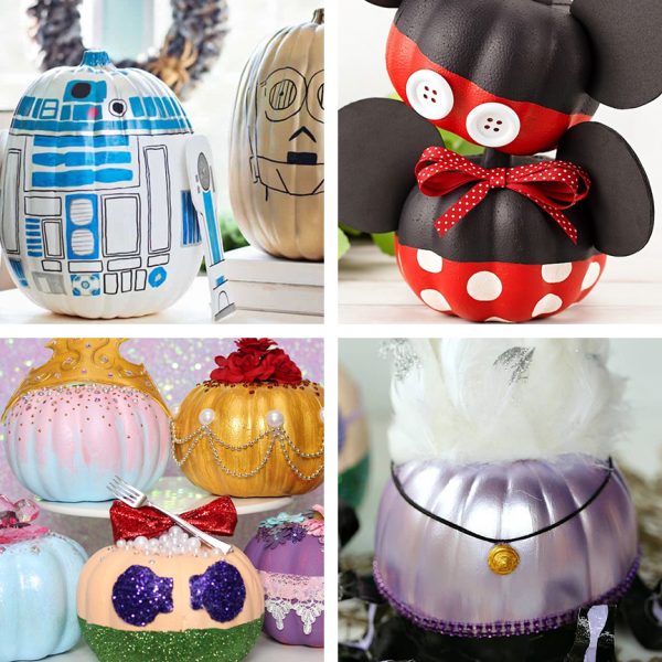 25+ Disney Pumpkins for Halloween - Once Upon a Theme Park