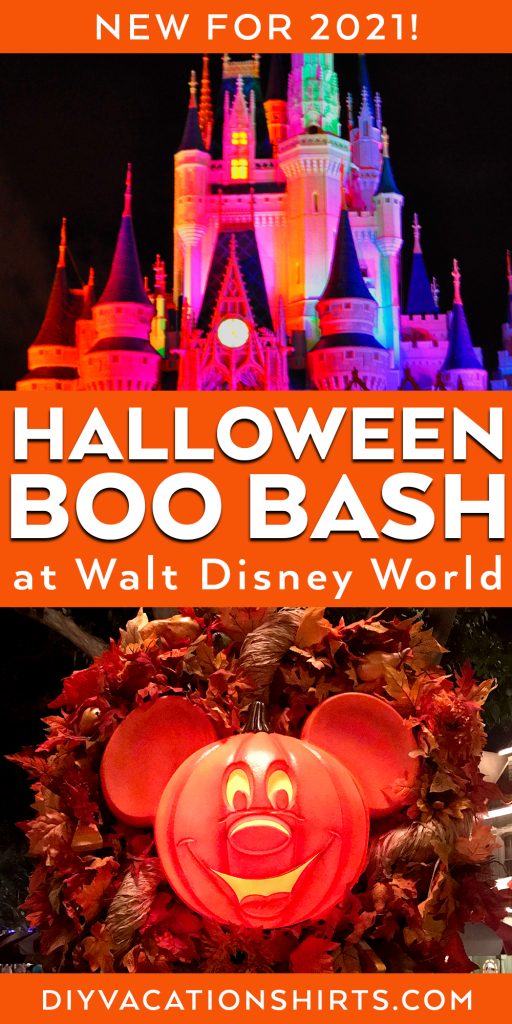 Walt Disney World Boo Bash - Tips & Info for 2021 - DIY Vacation Shirts