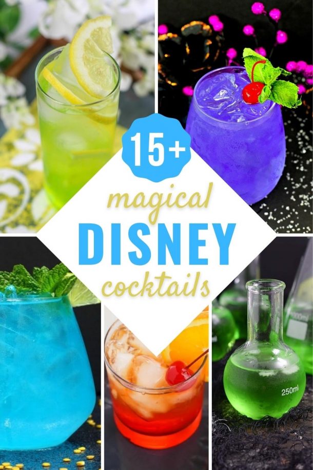 15+ Disney Cocktails - Disney Drinks - Once Upon a Theme Park