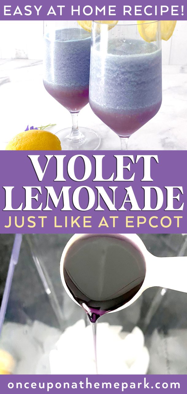 EPCOT Violet Lemonade Recipe – Once Upon a Theme Park