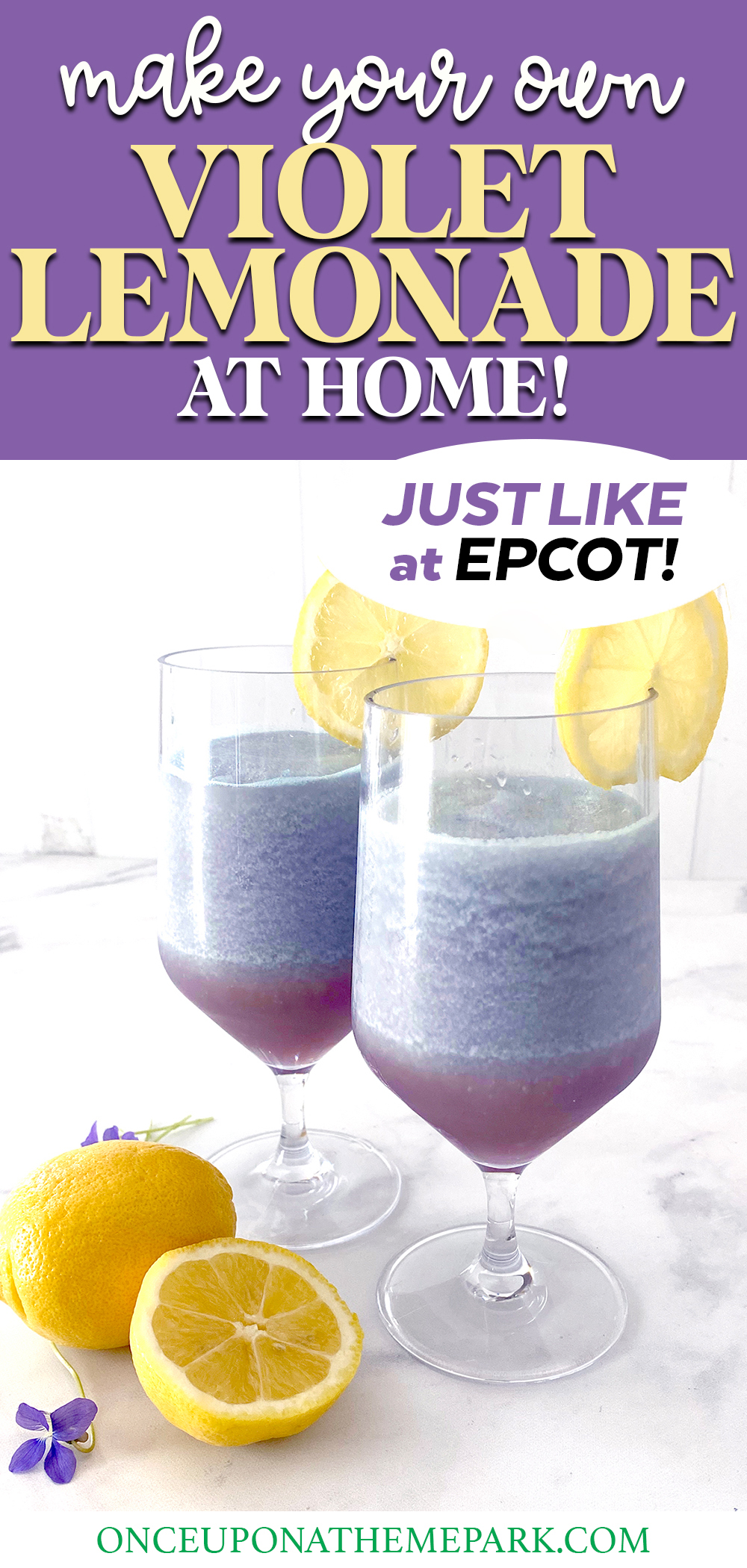 EPCOT Violet Lemonade Recipe – Once Upon a Theme Park